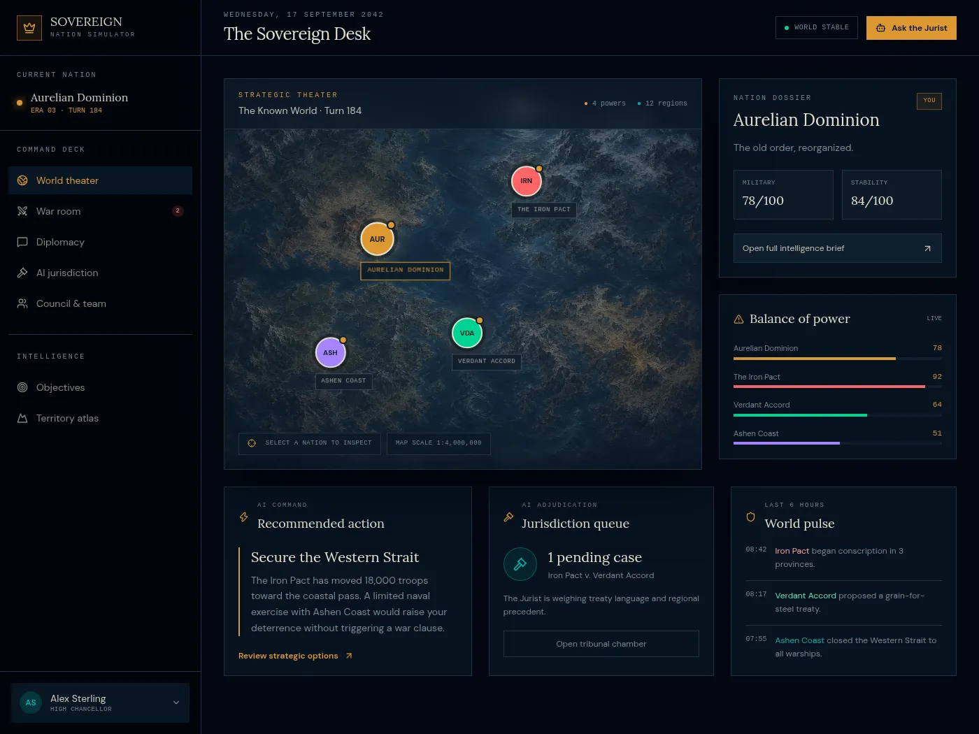 AI Nation Simulator