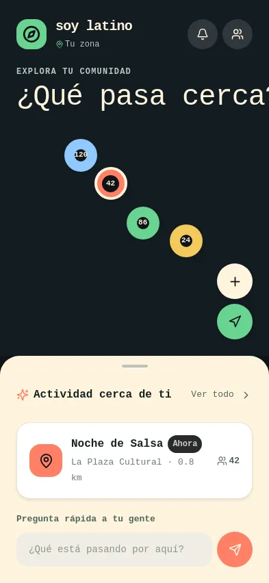 Soy Latino Social Map