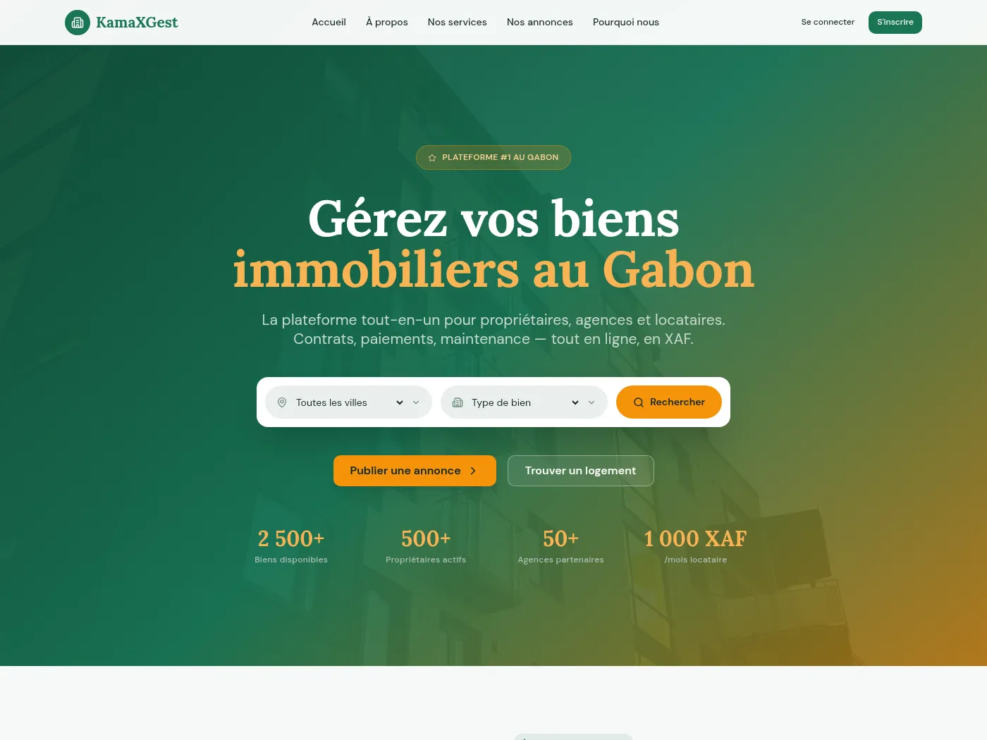 KamaXGest Gabon