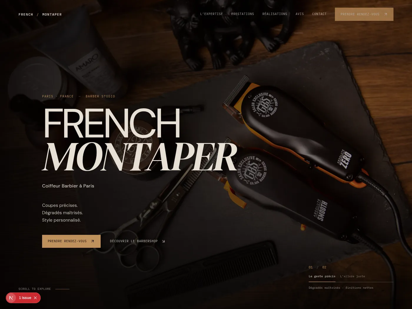 French Montaper Premium Site