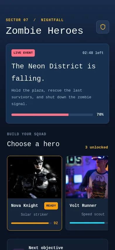 Zombie Heroes Royale