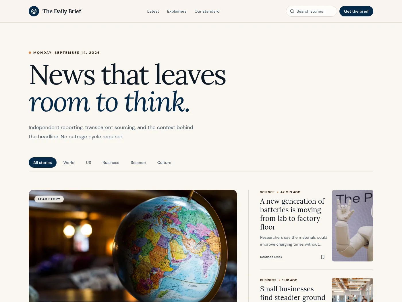 Objective News Hub