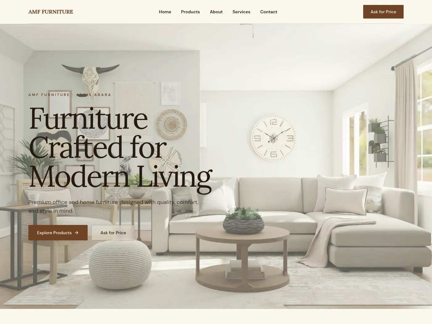 AMF Furniture Showcase