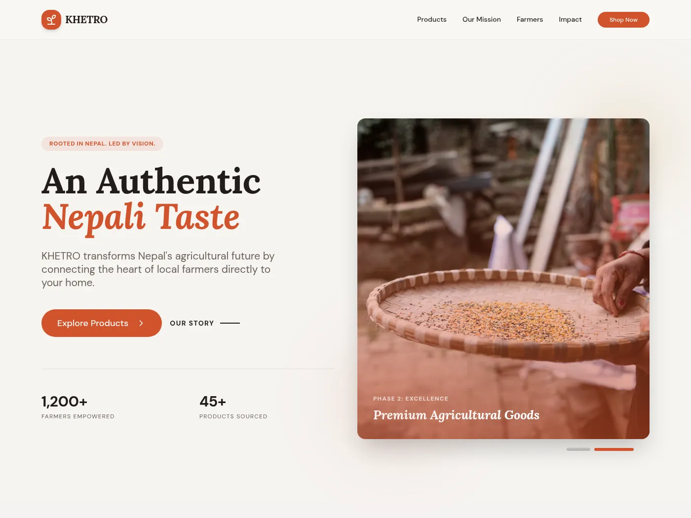 KHETRO E-Commerce Hub