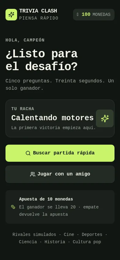 Trivia Clash Mobile