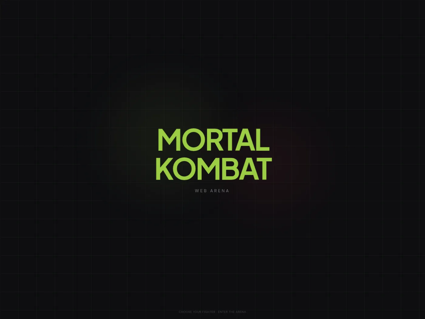 Mortal Kombat Web Arena