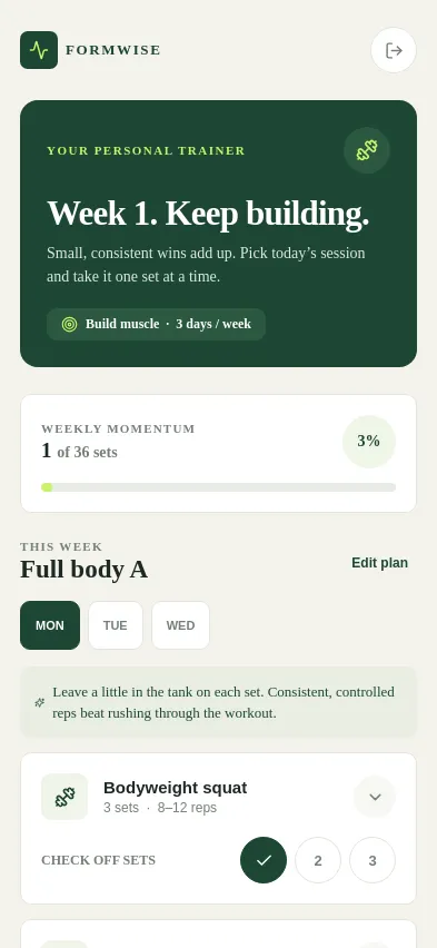 Smart Workout Genius