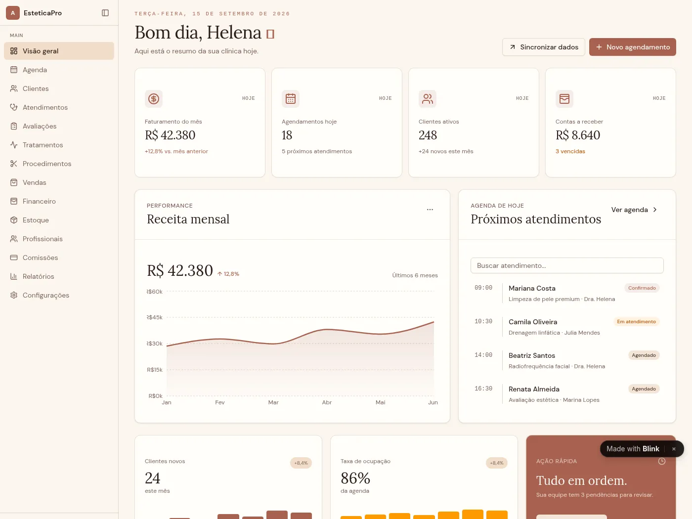 EsteticaPro Plataforma SaaS