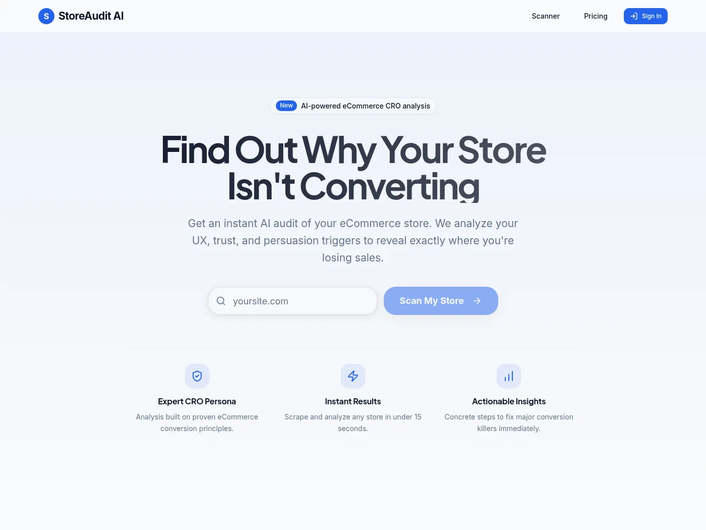 StoreAudit AI