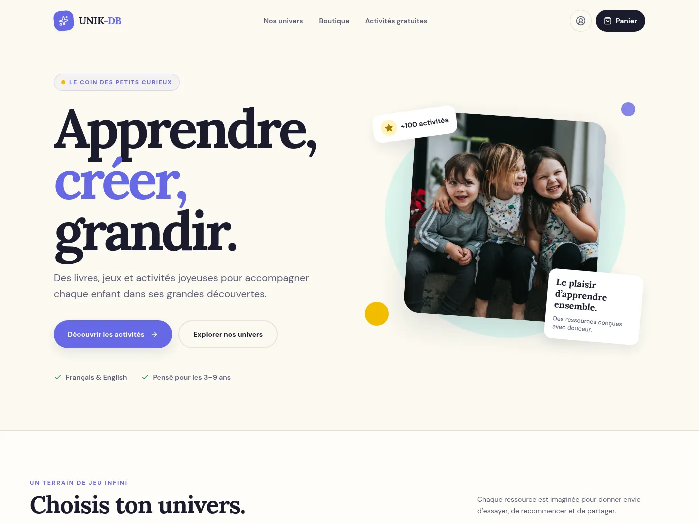 UNIK-DB Learning Hub