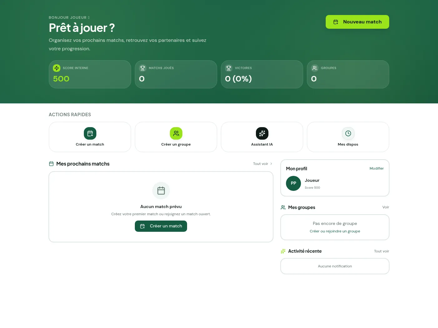 PadelPartner Club App