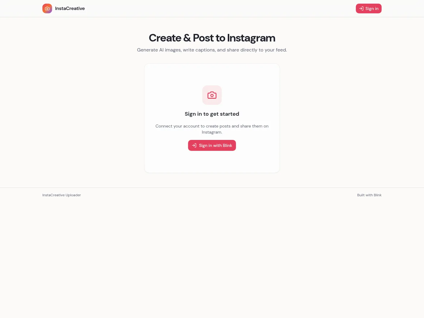 InstaCreative Uploader