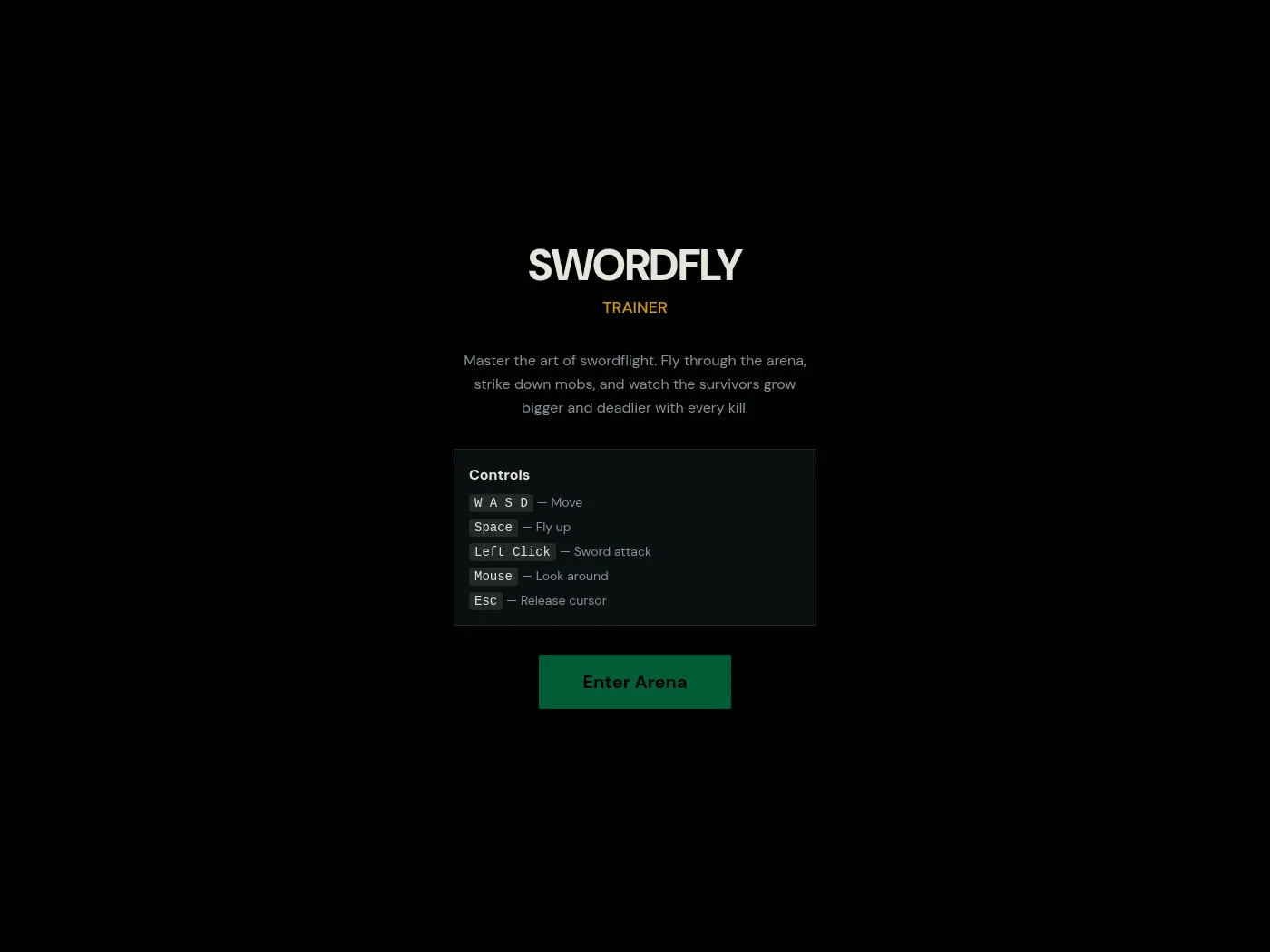 Minecraft Swordfly Trainer