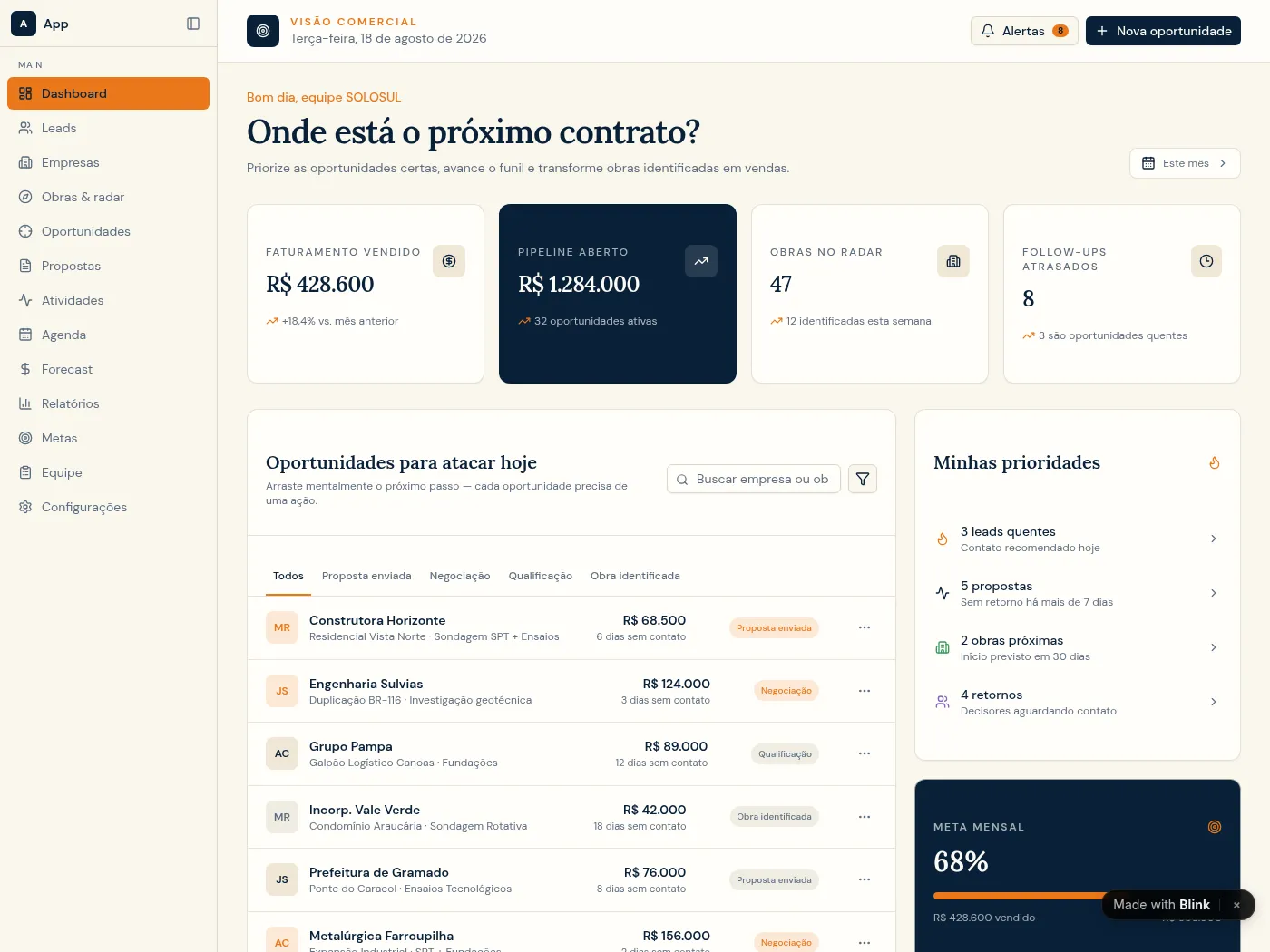 SOLOSUL GeoCRM