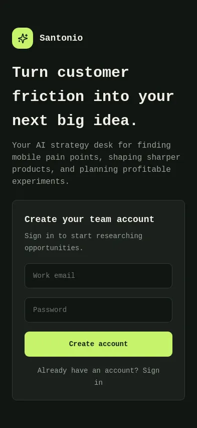 Santonio AI Assistant