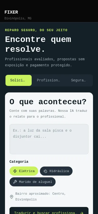 Fixer Marketplace Mobile