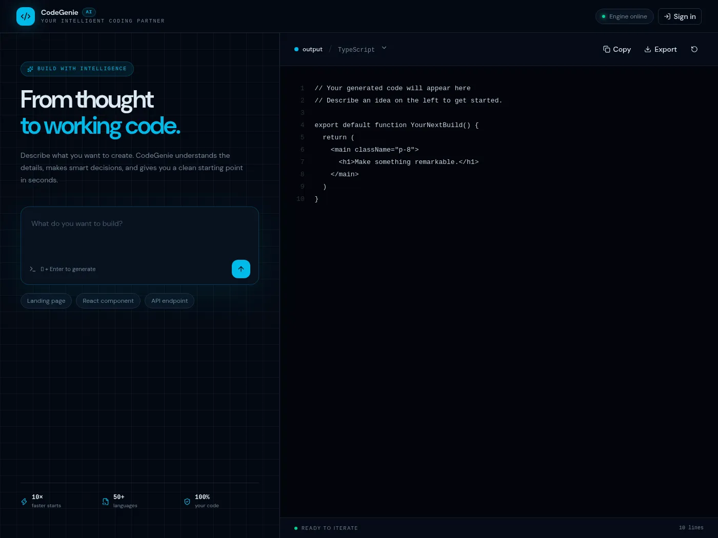 CodeGenie AI