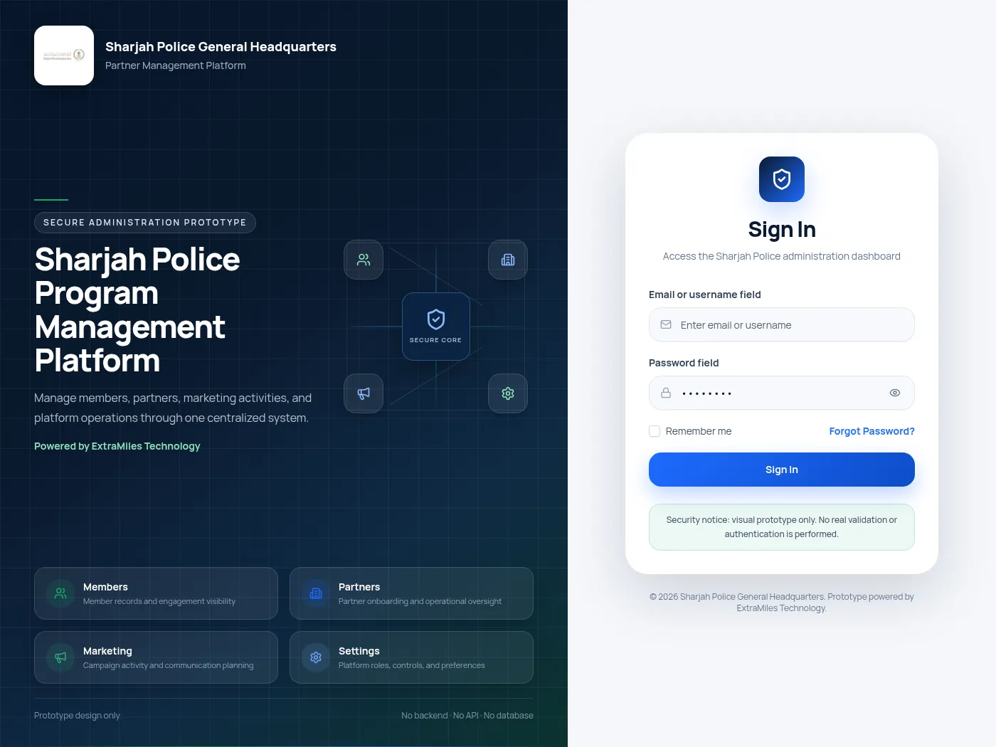 Sharjah Police CRM Suite