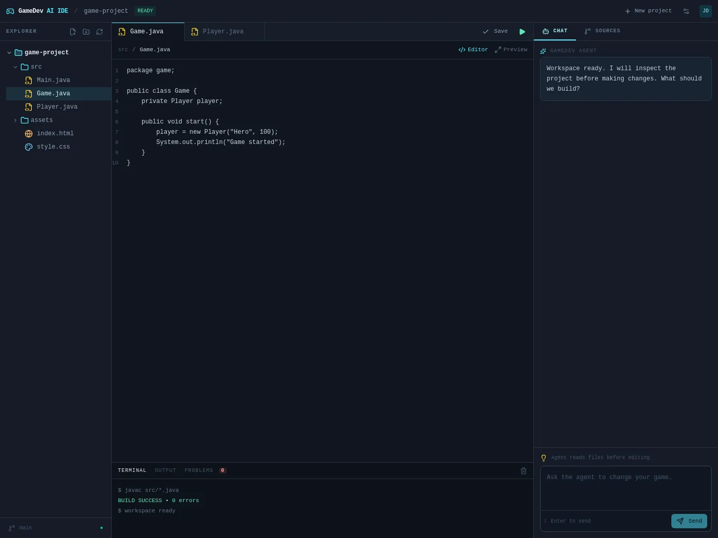 GameDev AI IDE