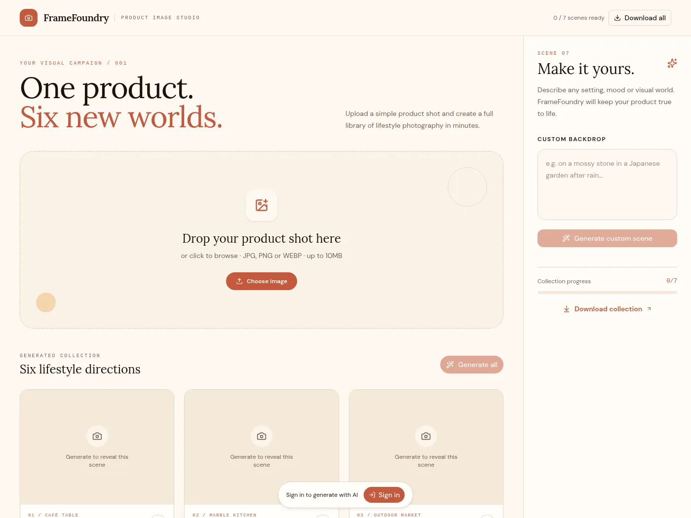 AI Product Photo Studio