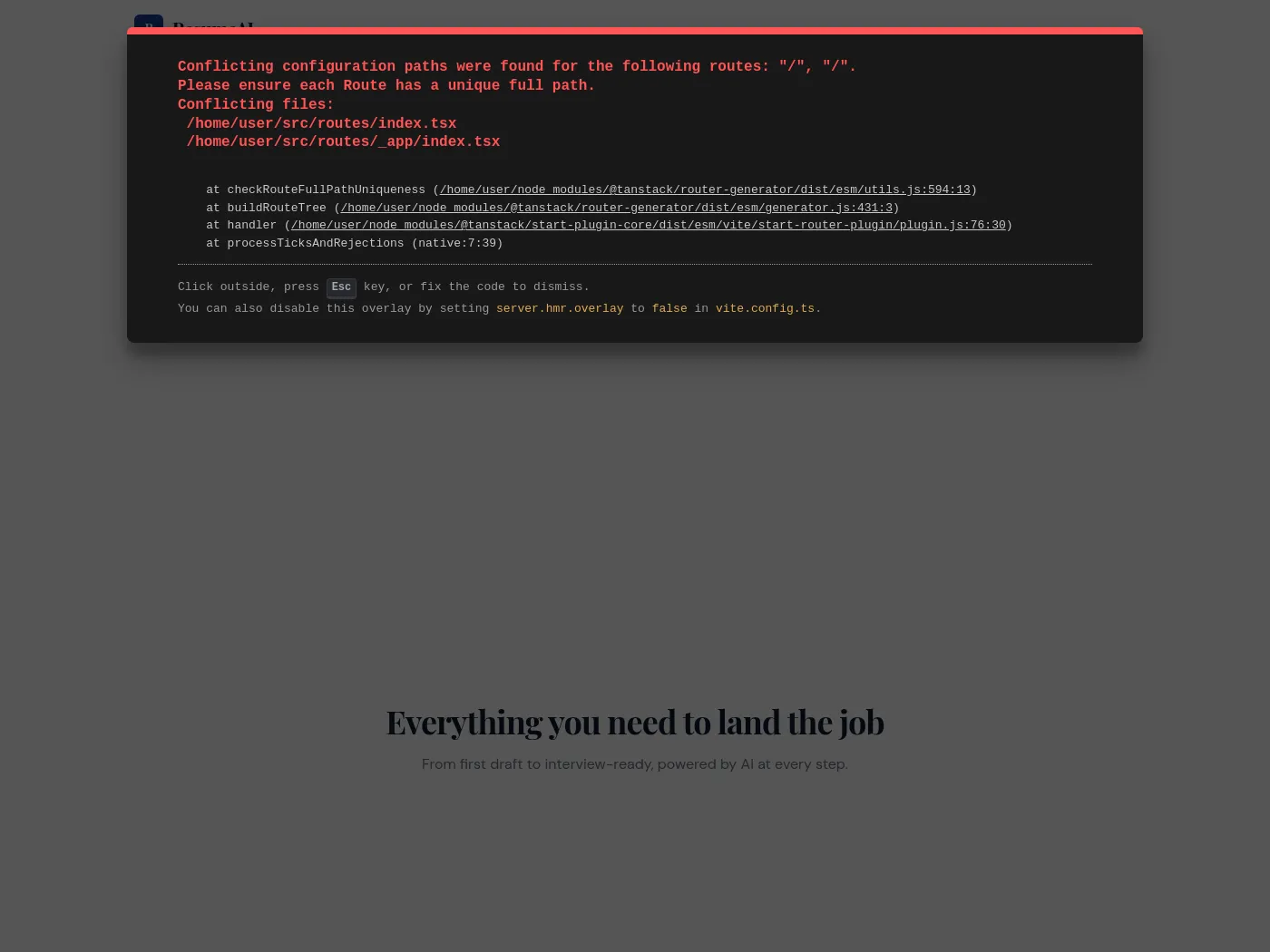AI Resume Builder