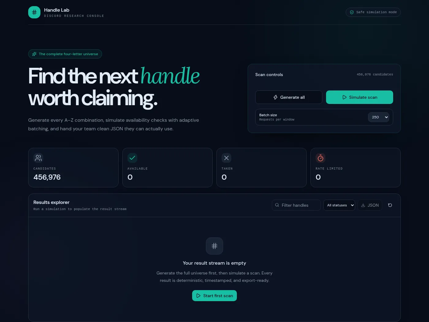 Discord Username Checker