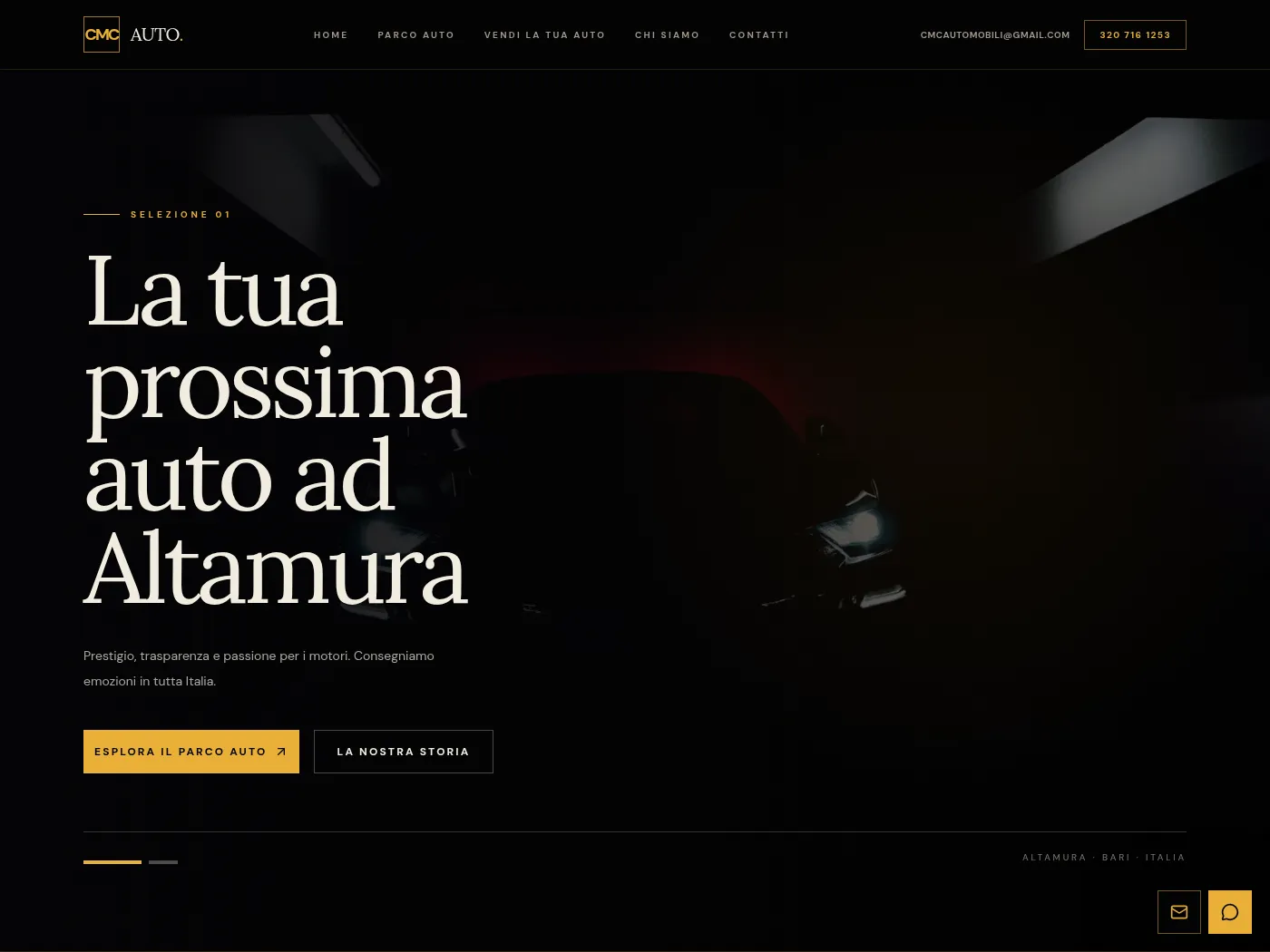 CMC Auto Premium Website