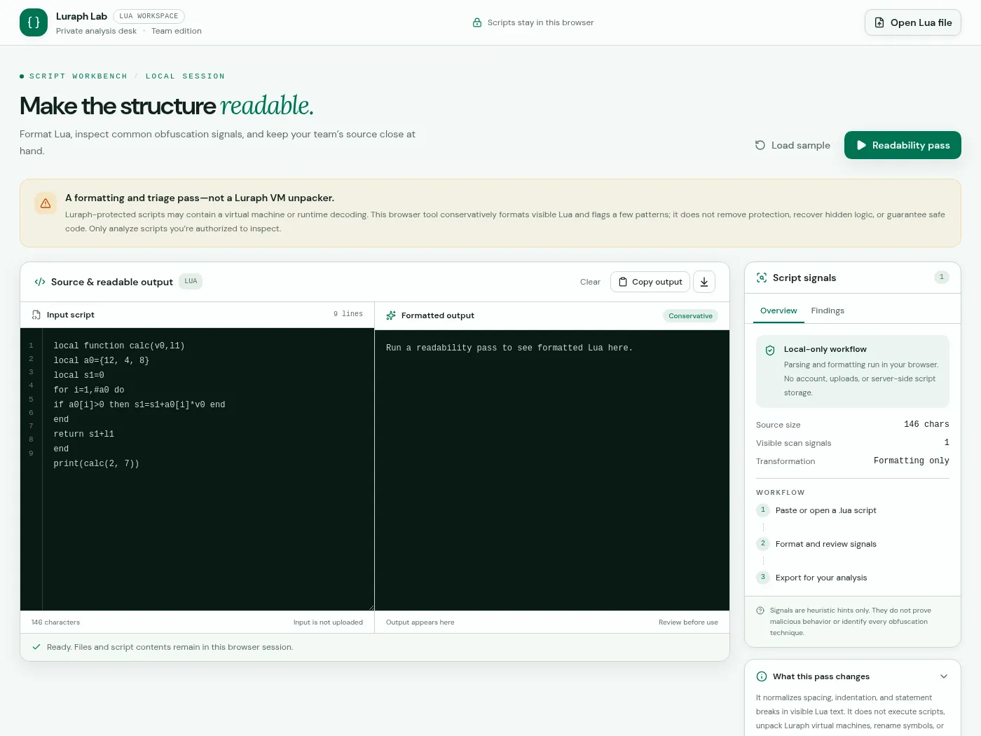 Luraph Deobfuscator