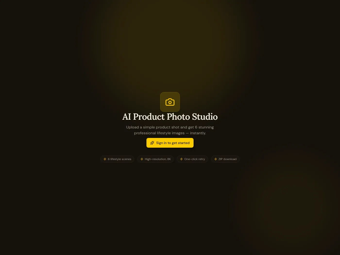 AI Product Photo Studio