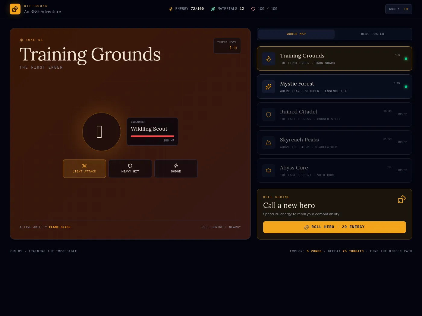RNG Adventure Quest