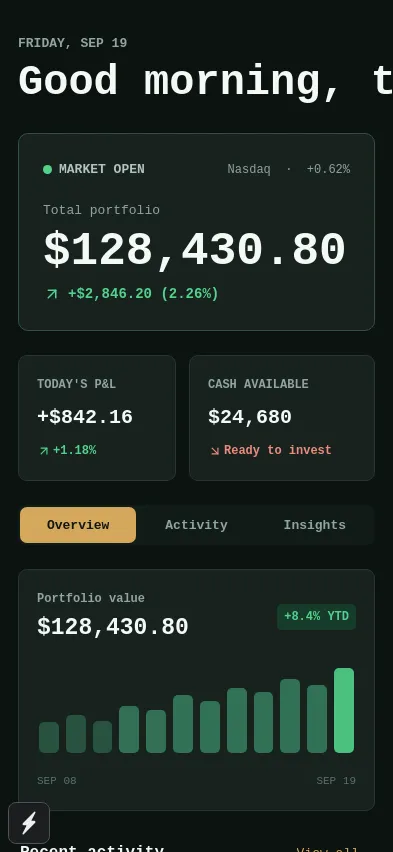 TradeTrack Mobile