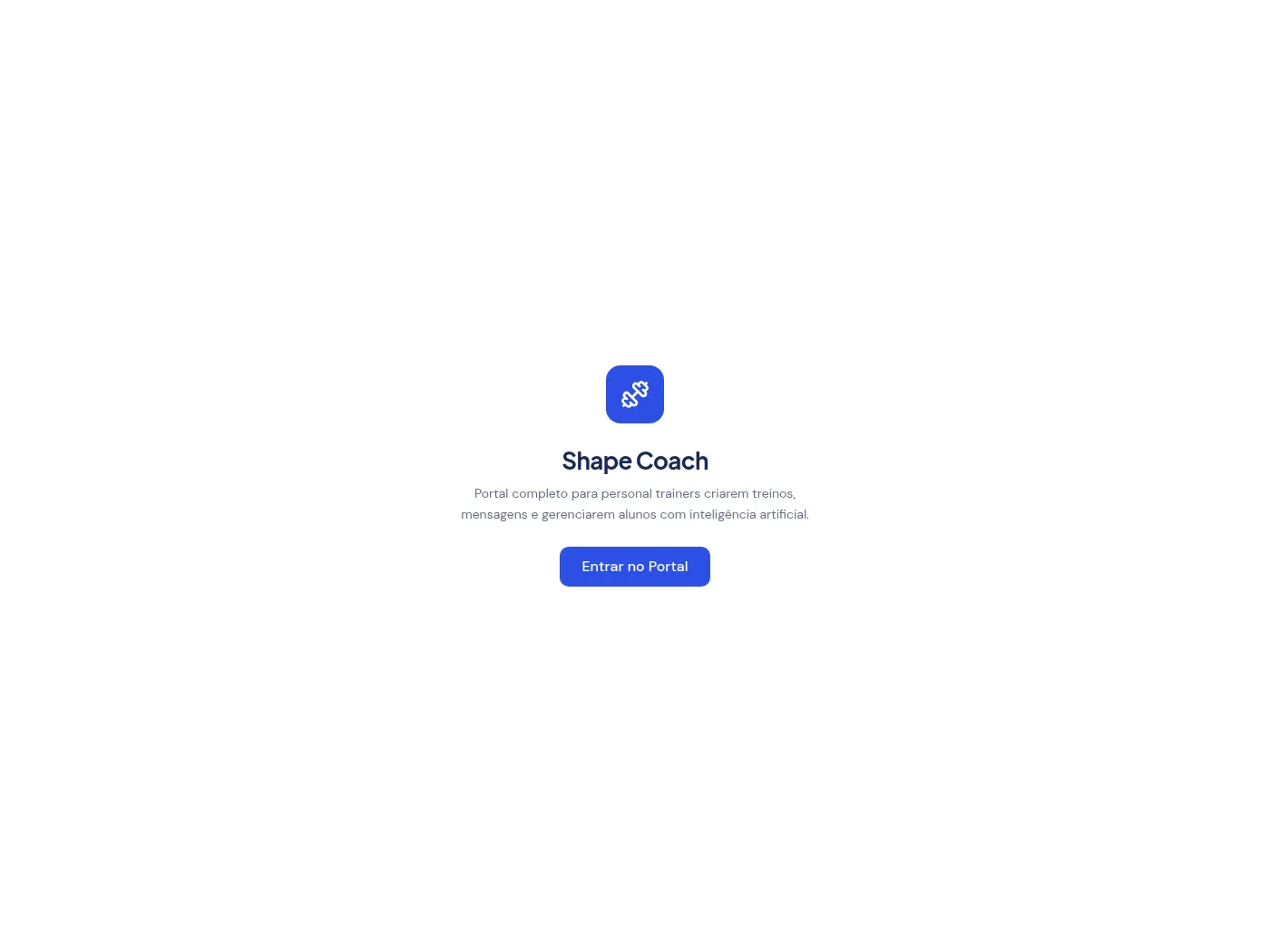 Shape Coach Portal
