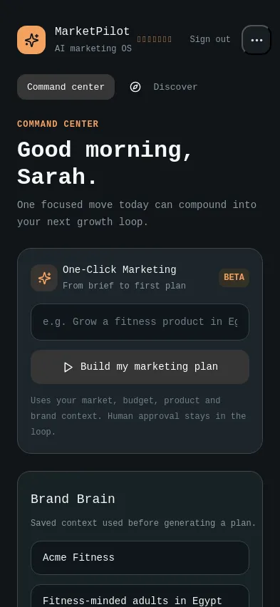 MarketPilot AI OS