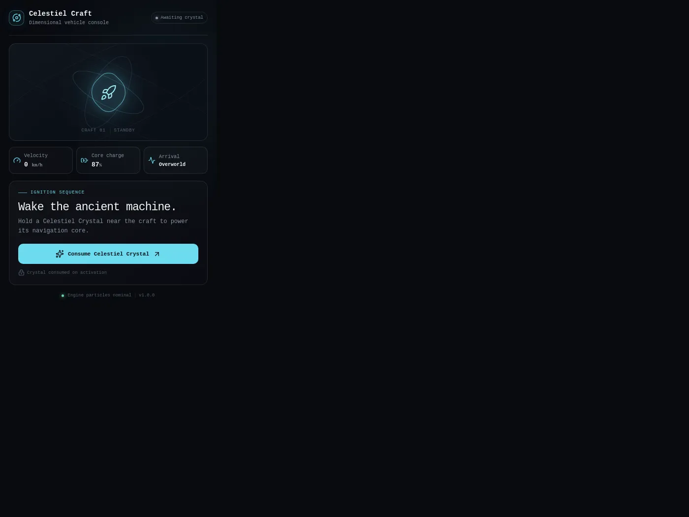 Celestiel Craft Add-on