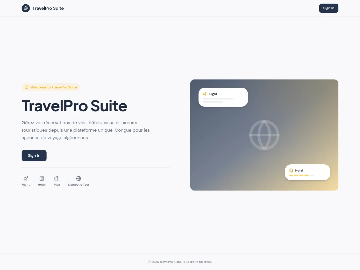 TravelPro Suite