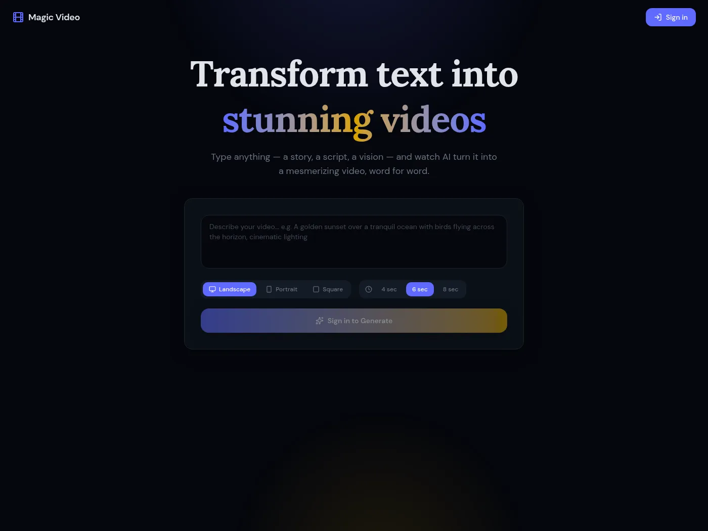 Magic Video Maker