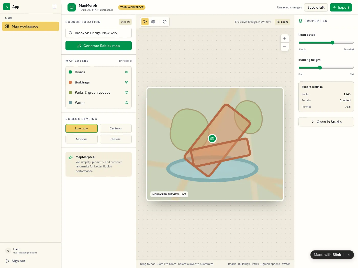 MapMorph Roblox Builder