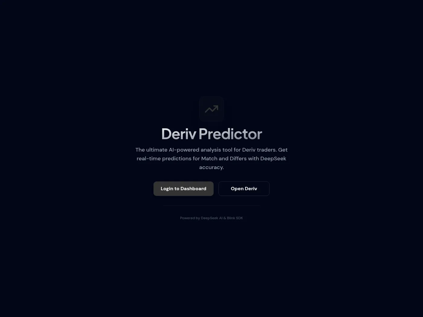 Deriv Match Predictor