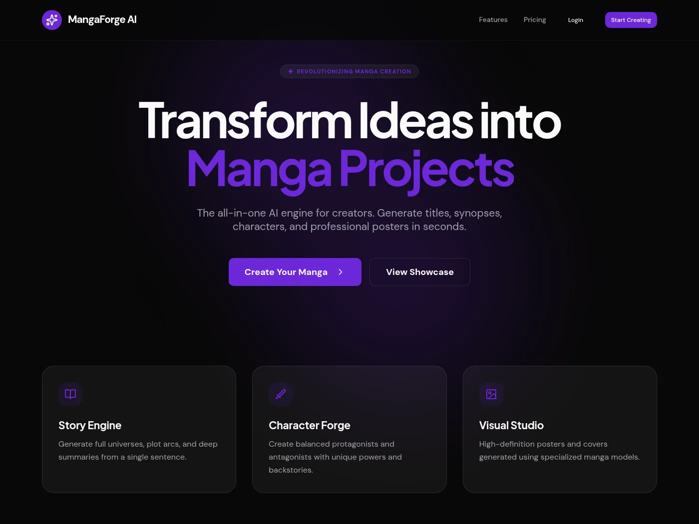MangaForge AI