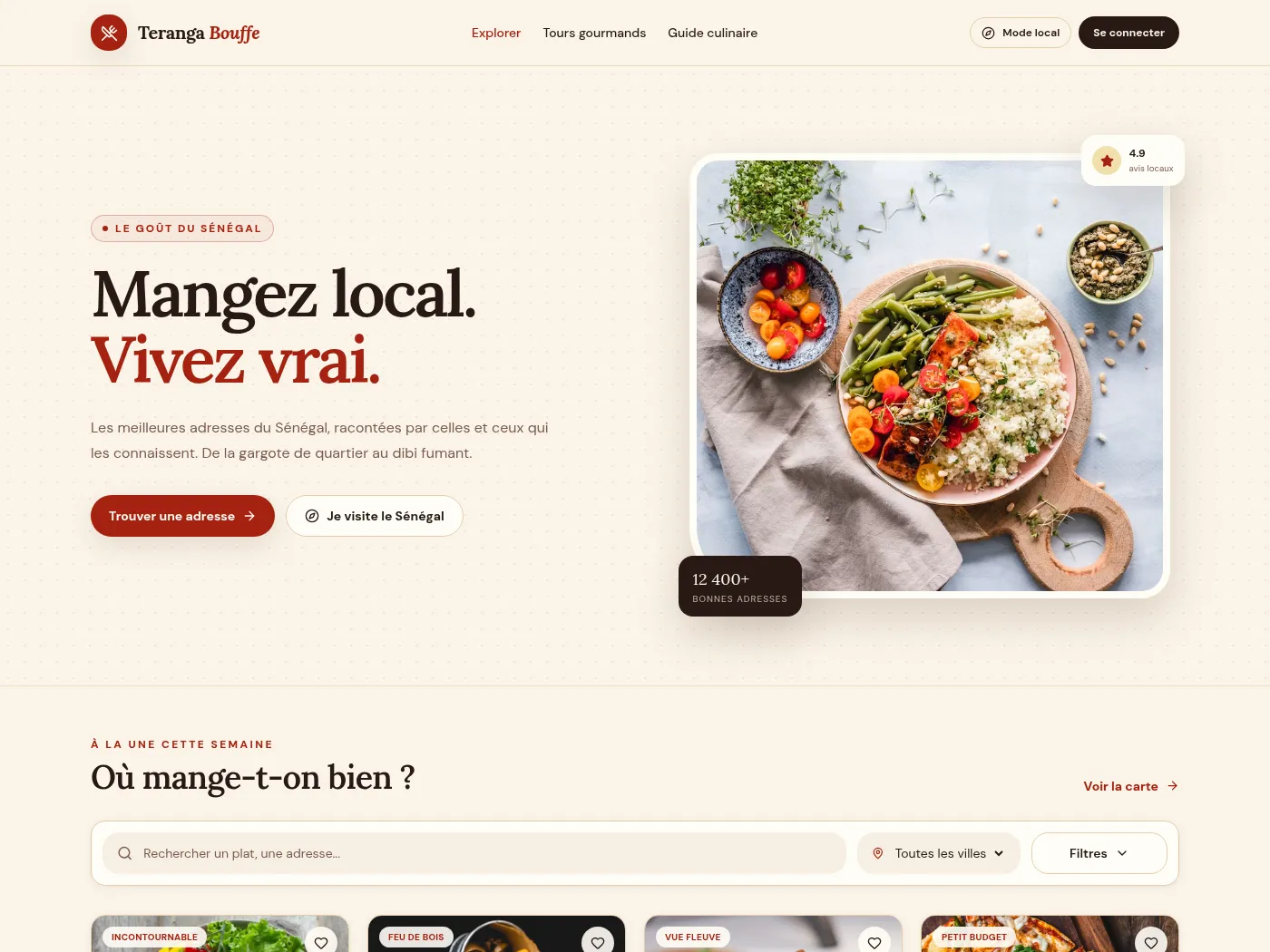 Teranga Bouffe Explorer