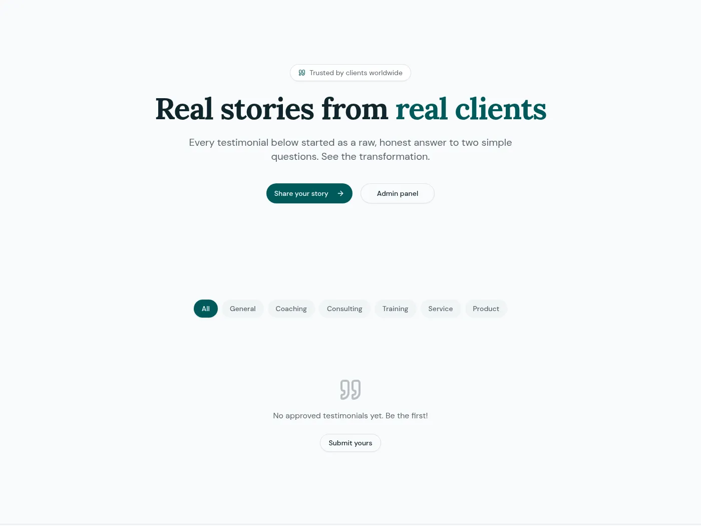 AI Testimonial Pro