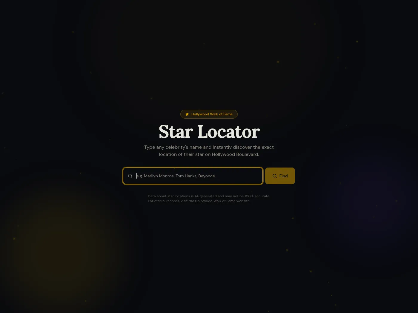 Star Locator