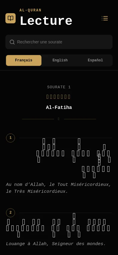 Quran Scroll App