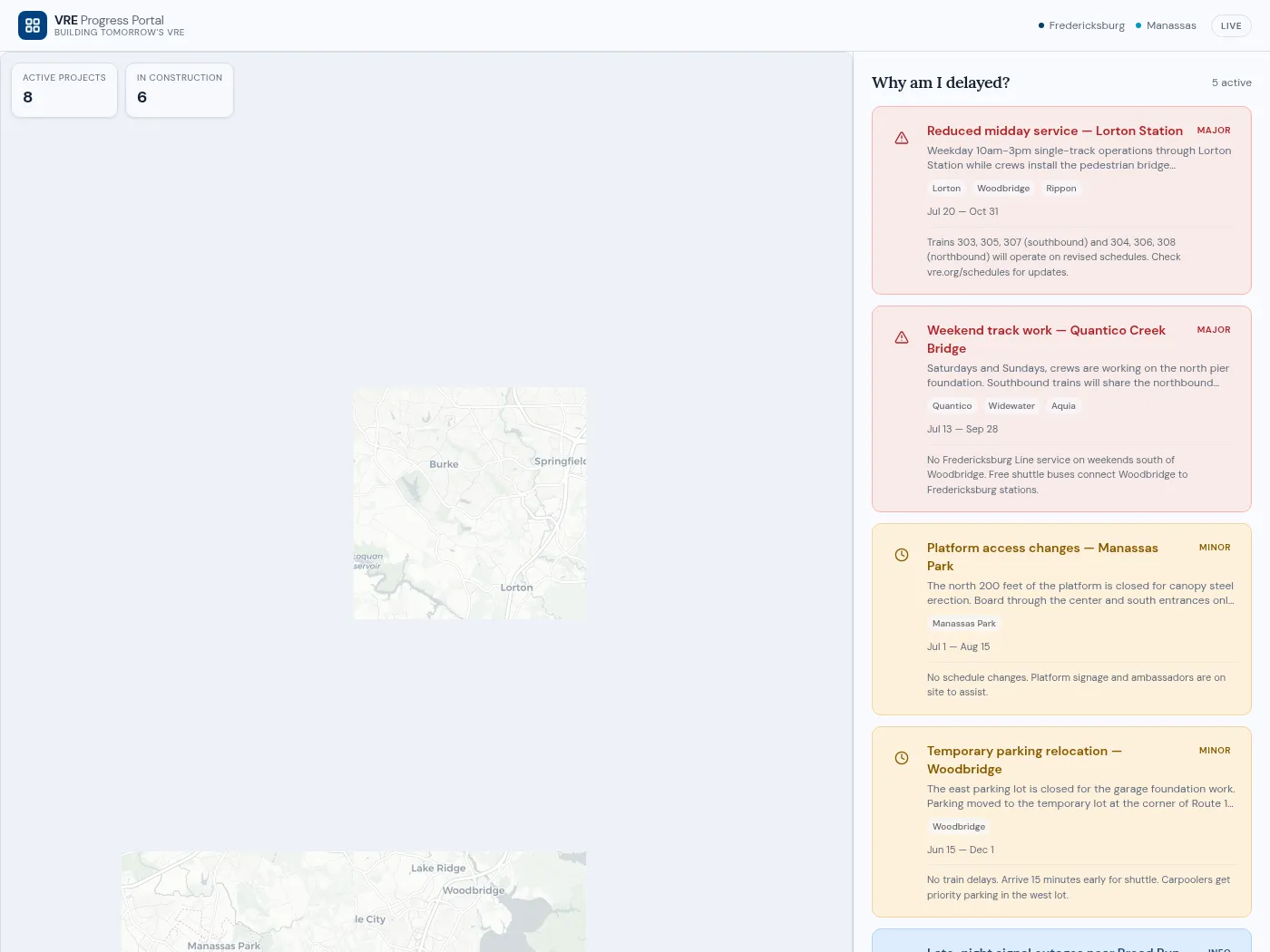 VRE Progress Portal