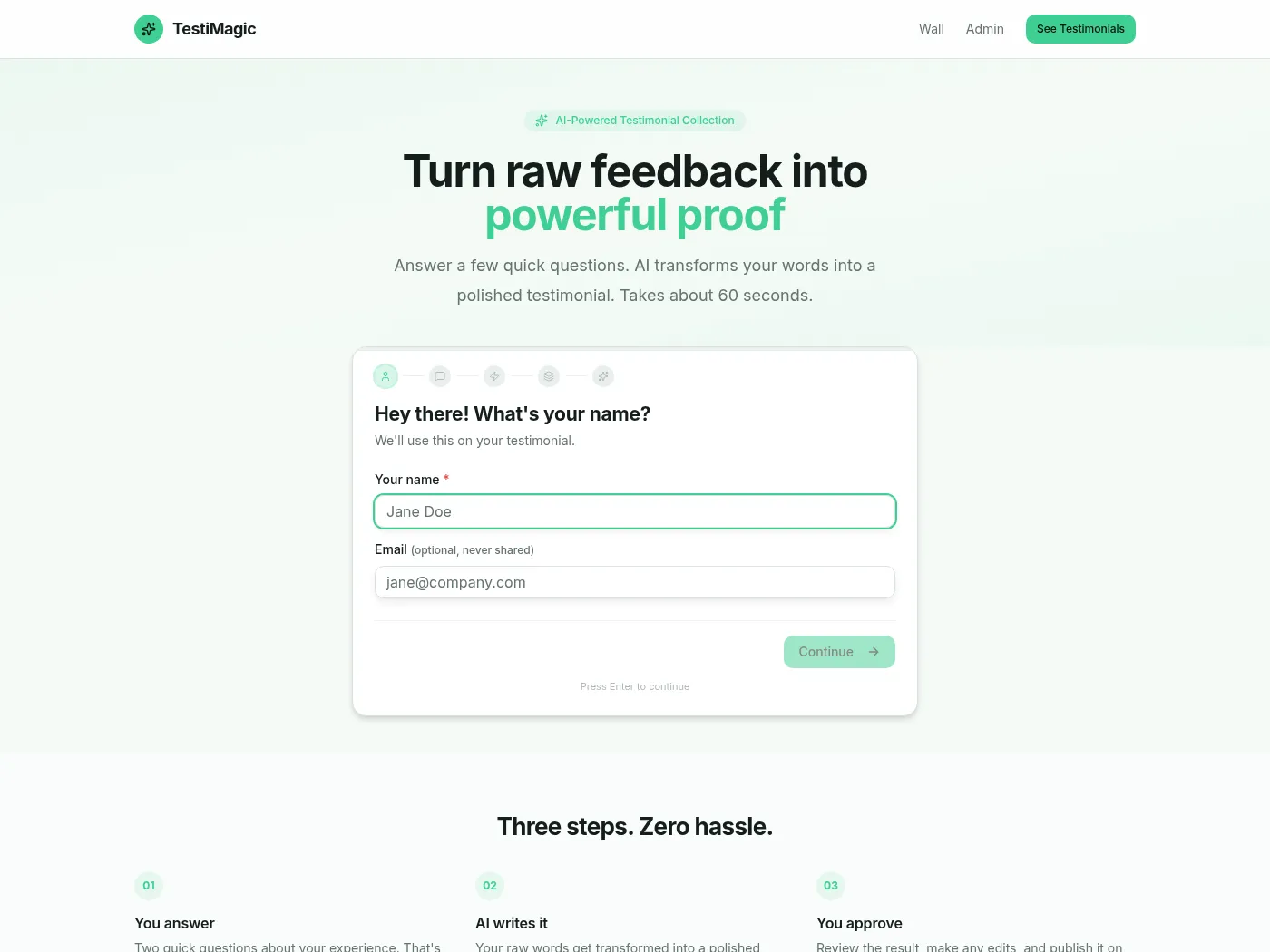 TestiMagic