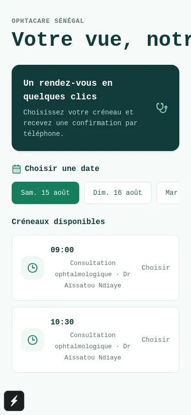 OphtaCare Sénégal