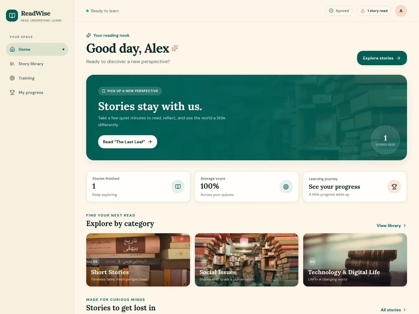 ReadWise Edu App