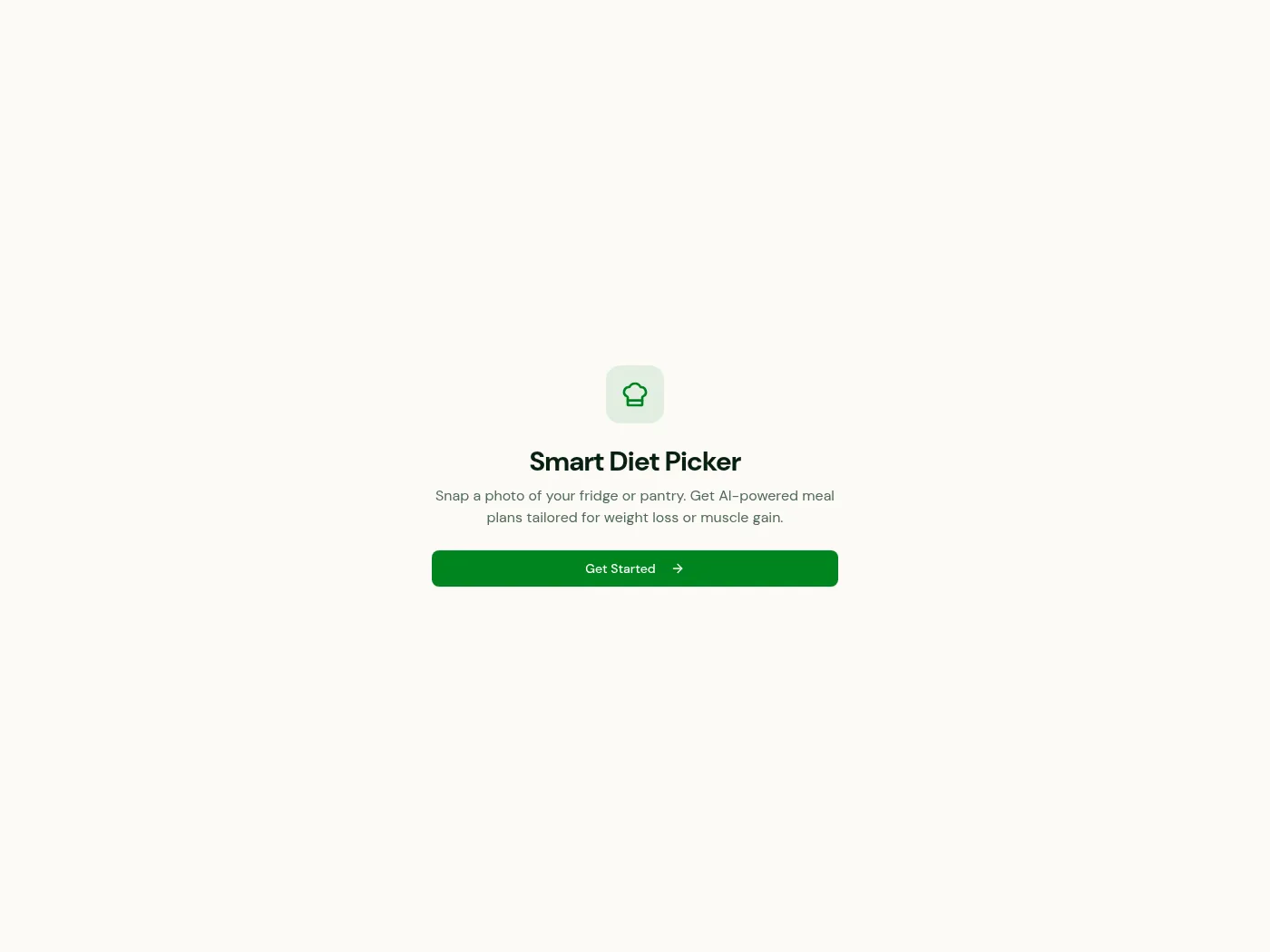 Smart Diet Picker