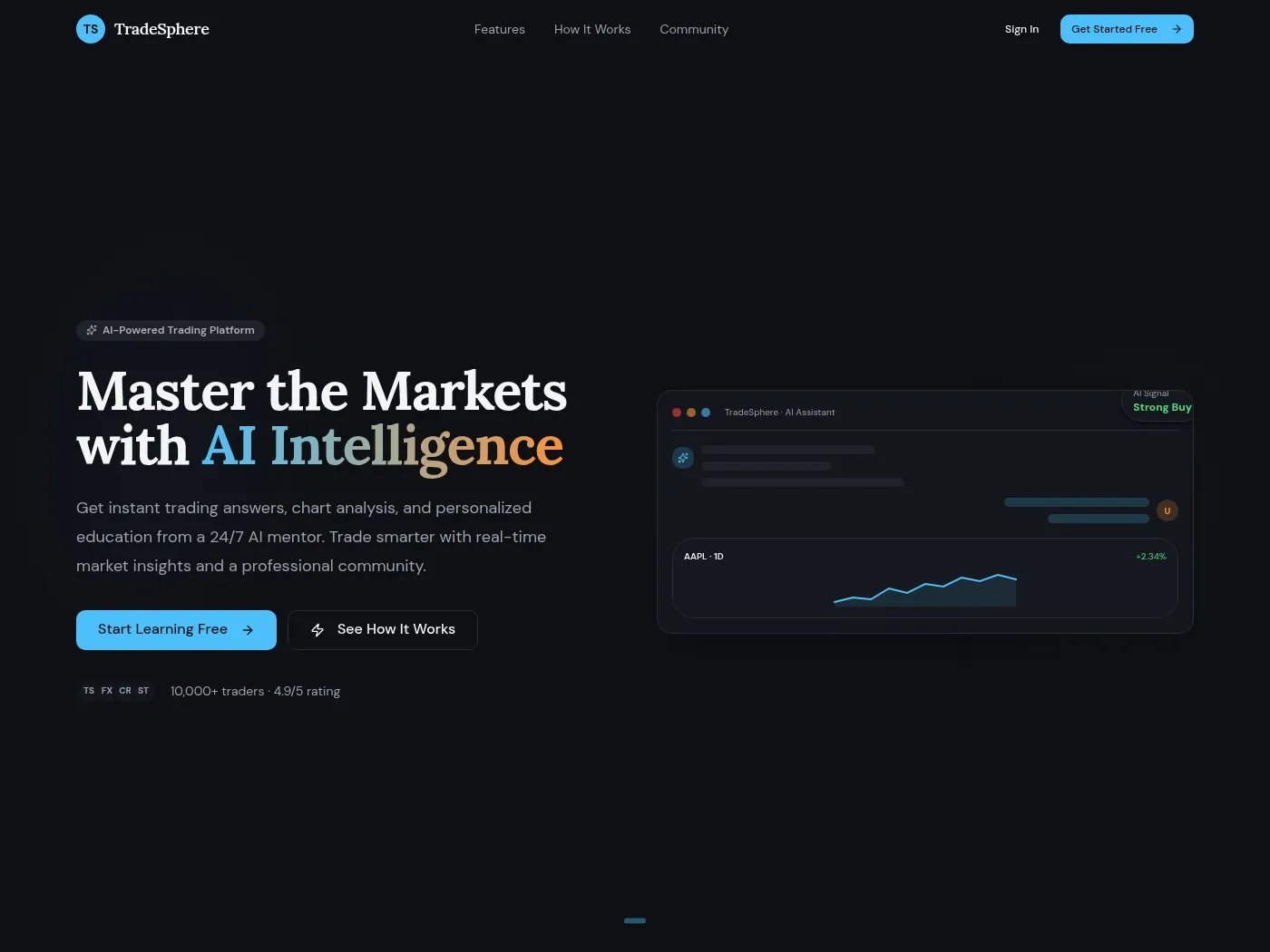 TradeSphere AI Platform