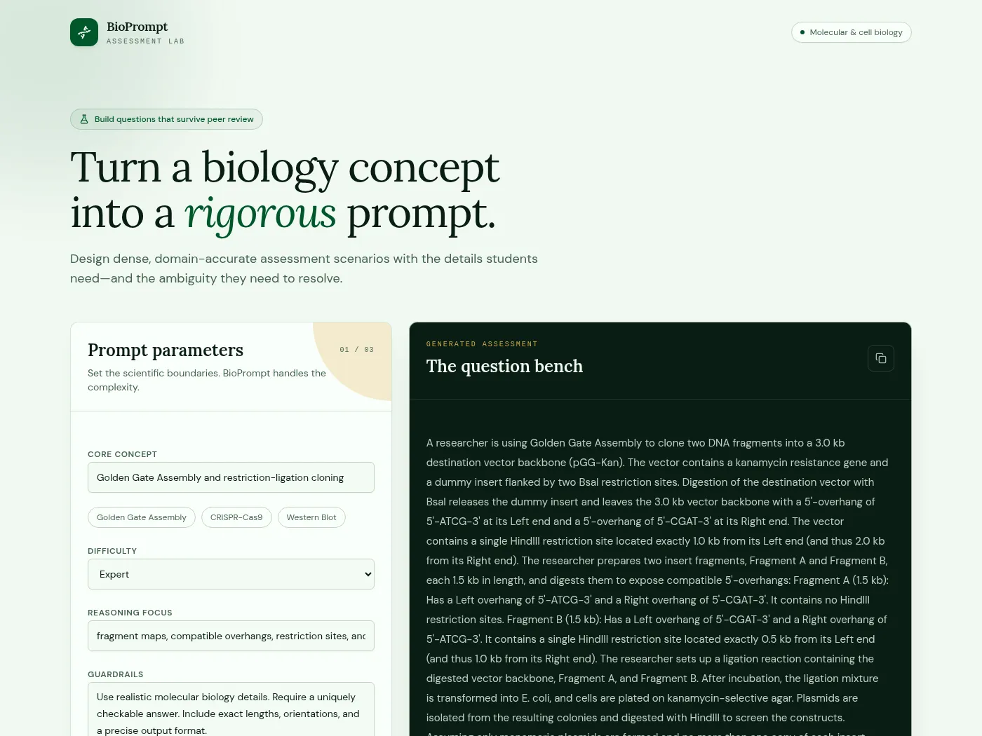 BioPrompt Generator